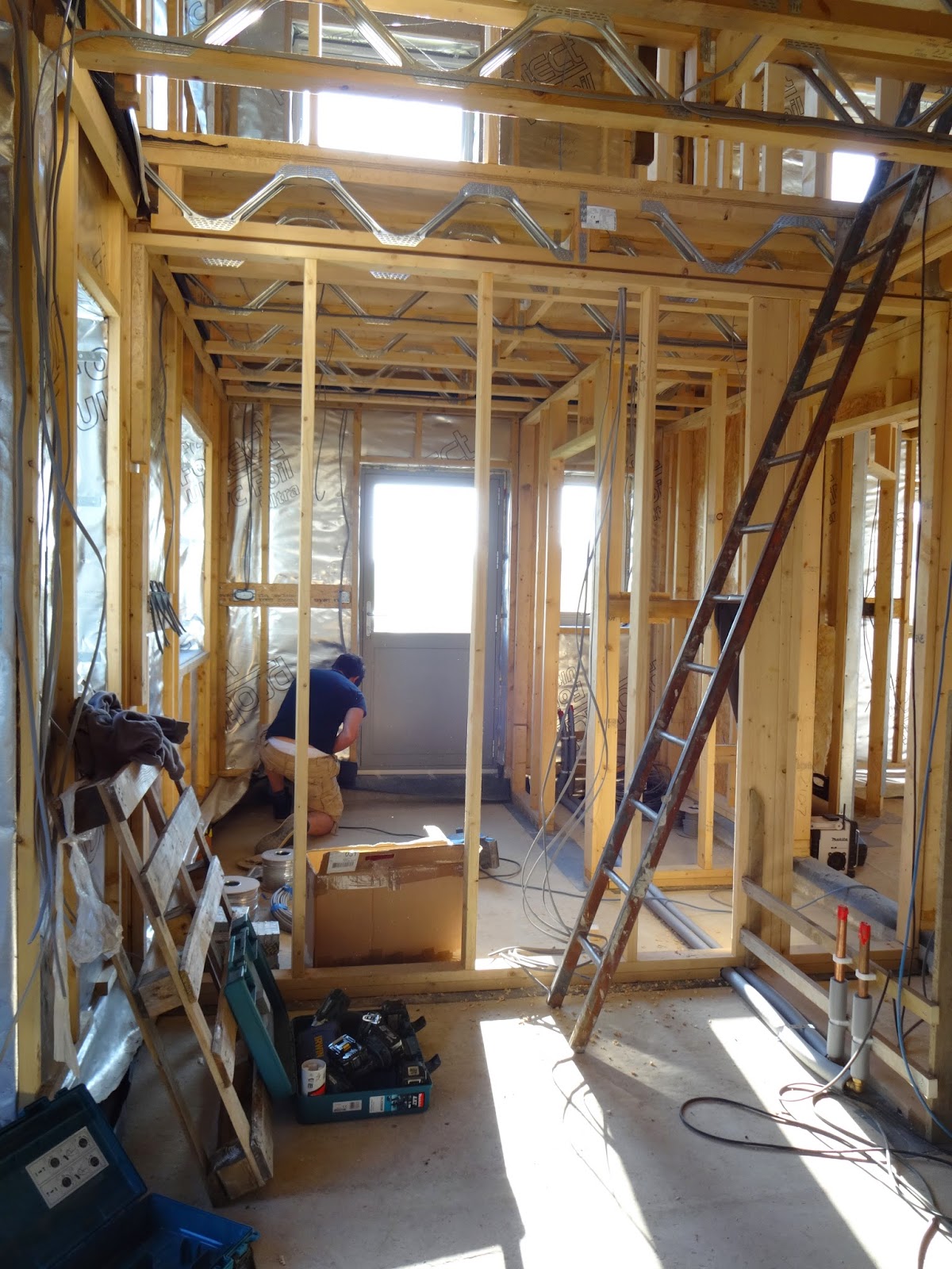 V&A's Home Build: Electrics - 1st fix