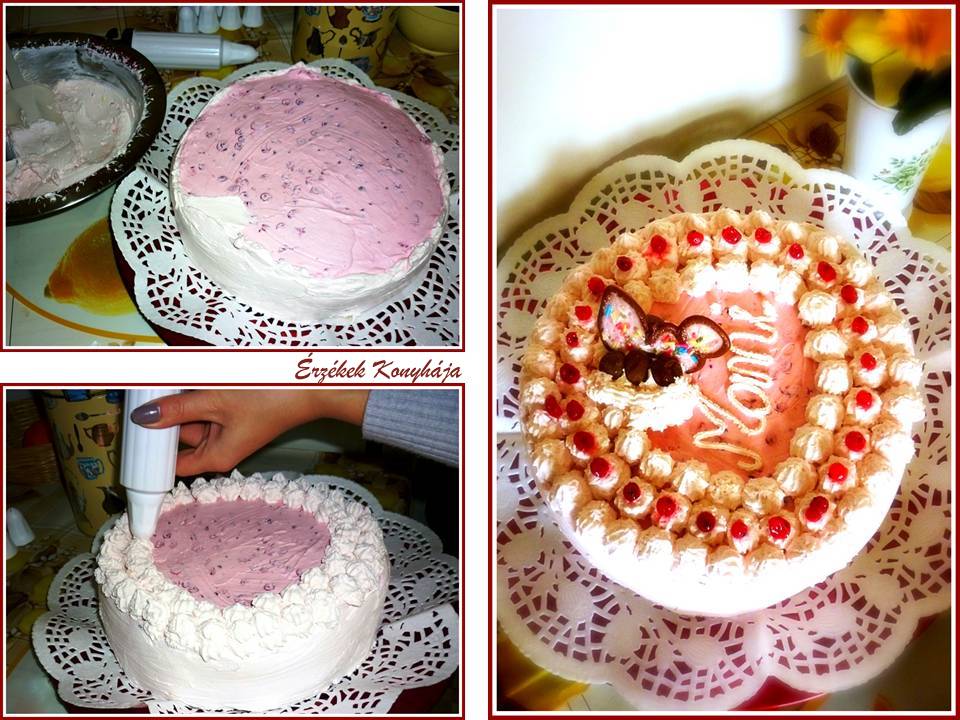 Érzékek Konyhája: Ribizlikrém-torta