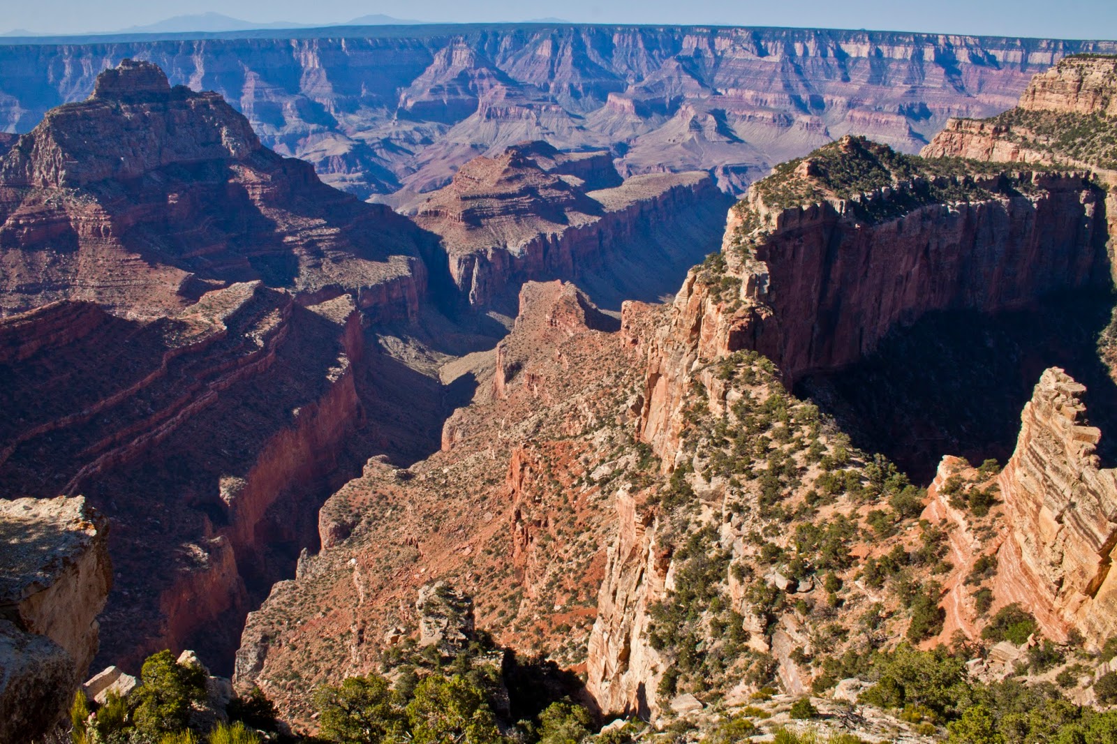 Walking Arizona: Looking Down From the North Rim