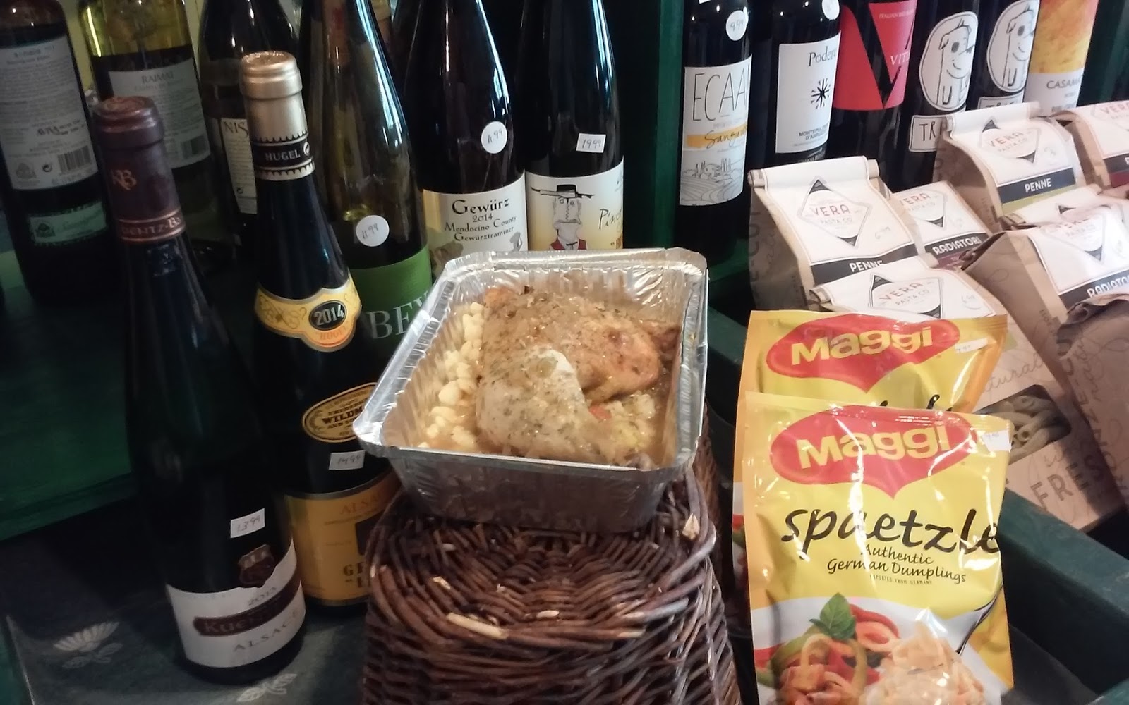 The Fermented Gourmet: Alsace Farmhouse Chicken with Spaetzle