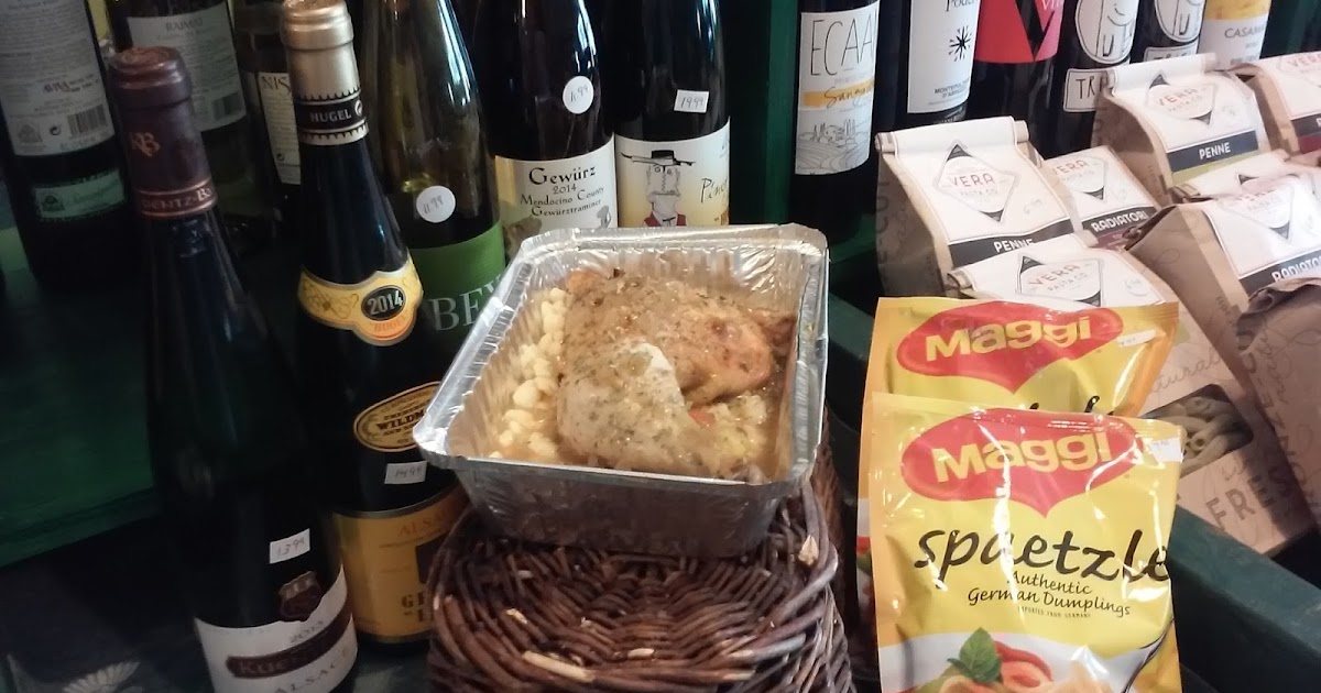 The Fermented Gourmet: Alsace Farmhouse Chicken with Spaetzle