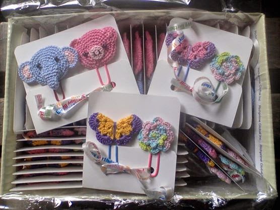 Crochet & Crafts By Maria: Crochet Paperclip Bookmarks (What To Do With ...