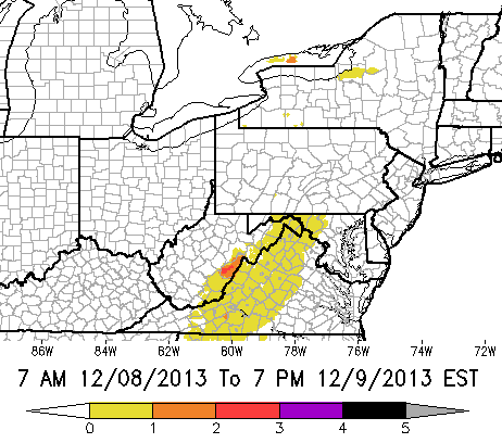 Mid-Atlantic Ice Storm Index