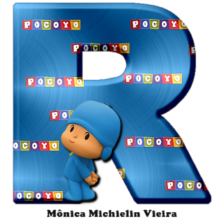 Letras de Pocoyo. Pocoyo Letters. - Oh my Alfabetos!