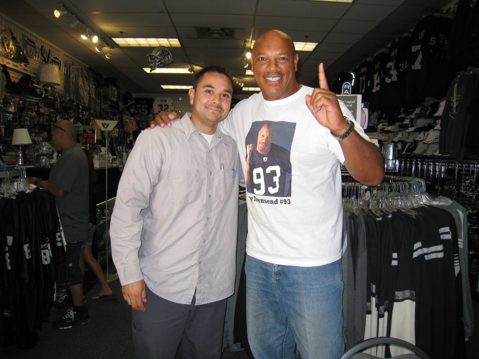 My Autograph Signings: Greg Townsend Autograph Signing