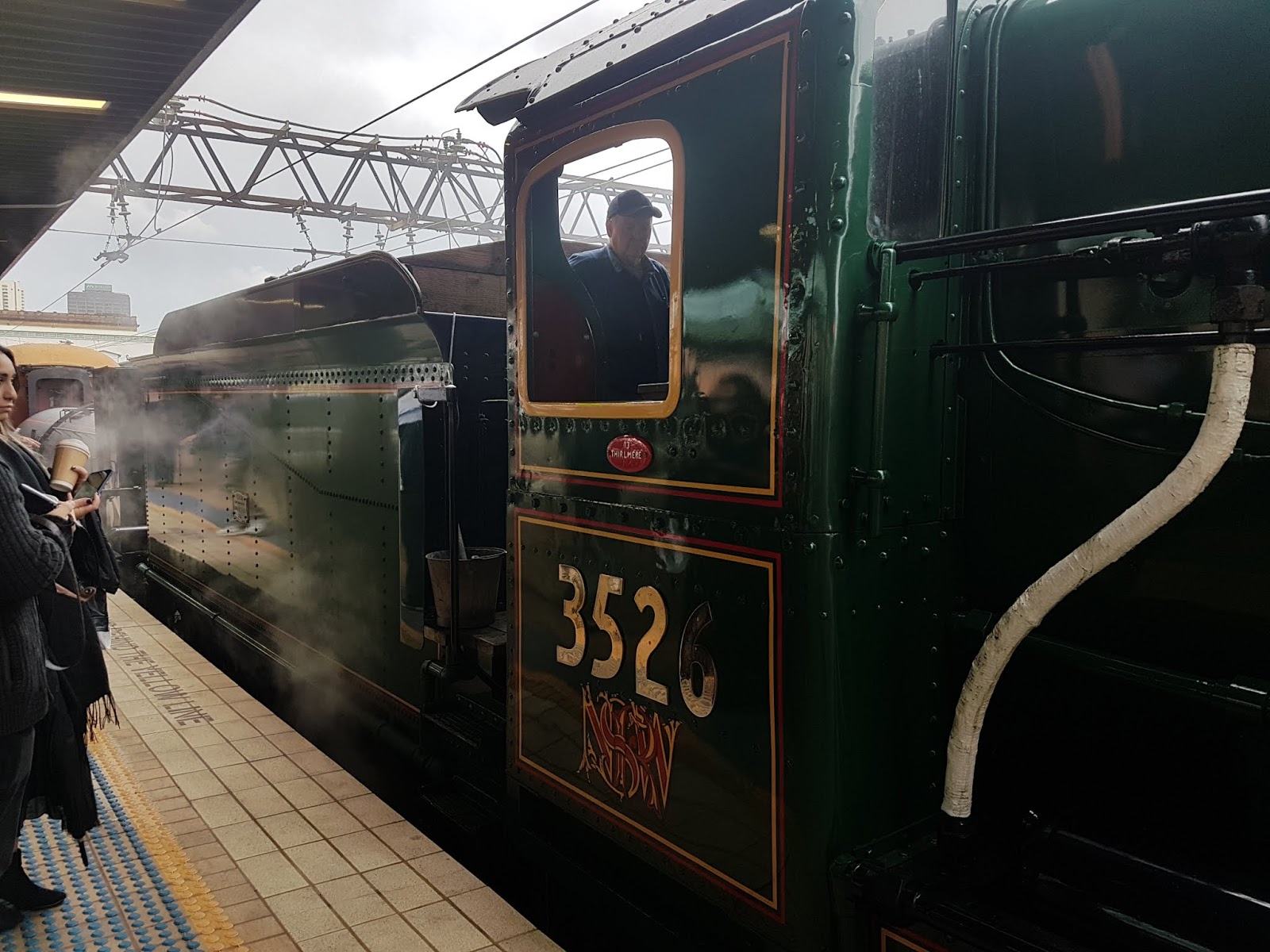 Why I Love Mount Druitt!: 'The Nanny' 3526 Steam Train From Sydney To ...