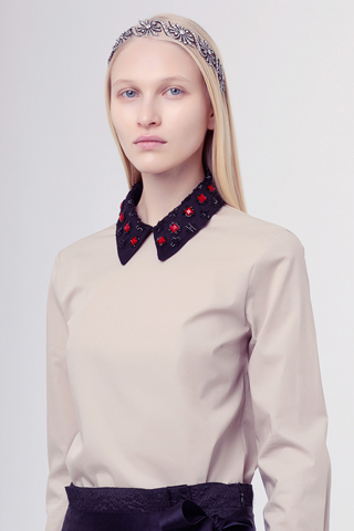 Queen Of Funky DIY: Inspiration: Embellished Collars