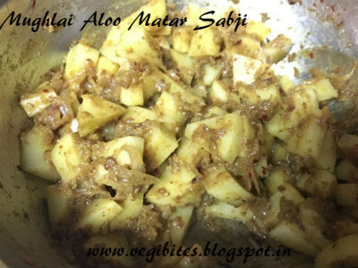 Mughlai Aloo Matar Sabji | Vegetarian bites to tickle your senses