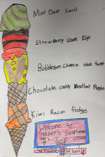Art. Eat. Tie Dye. Repeat.: 3rd Grade Ebenezer Bleezer's Ice Cream