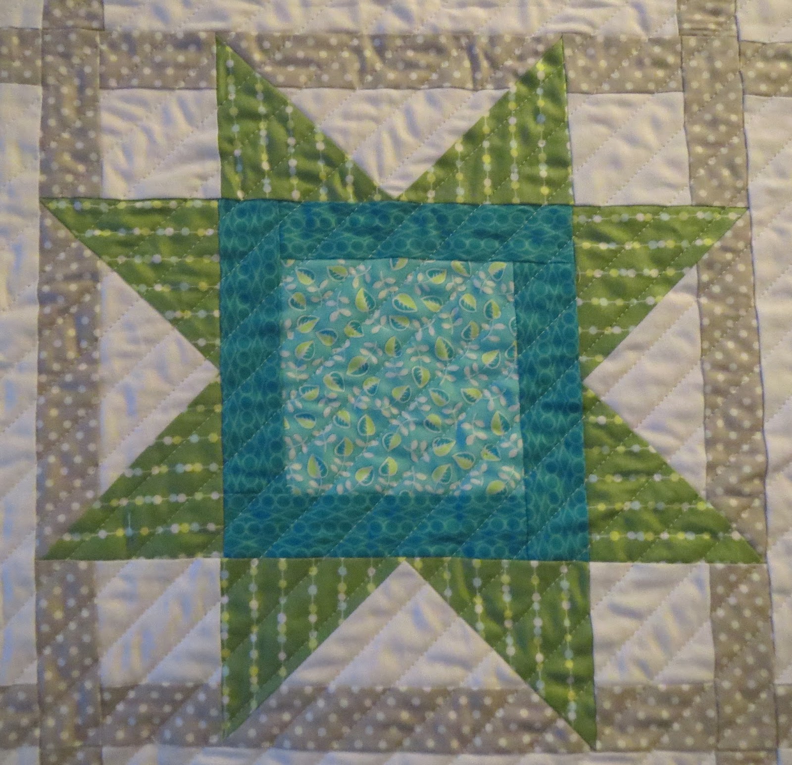 Quilting on Main Street: Floating - A Final Finish for 2015