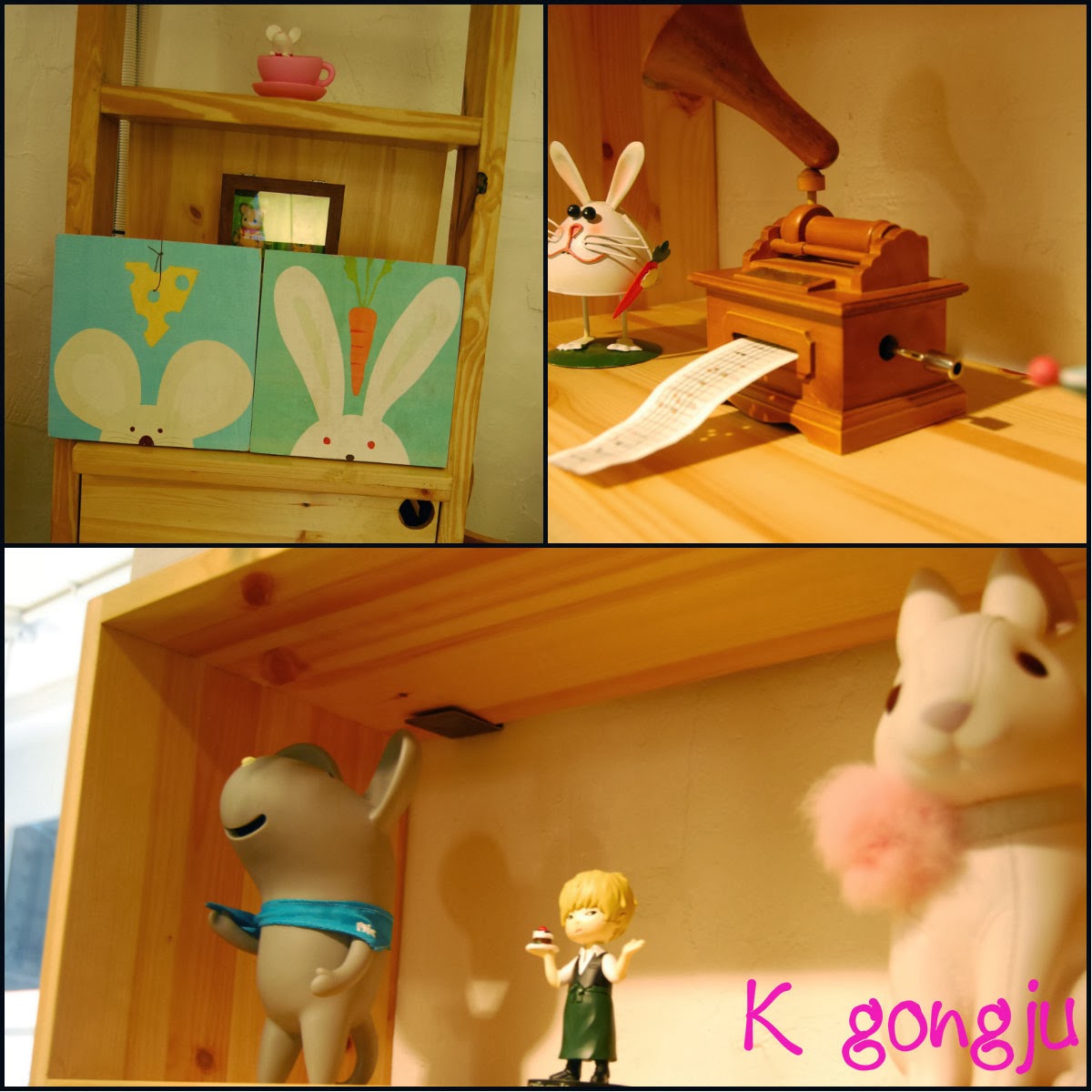 K GongJu: Mouse Rabbit (마우스레빗) cafe