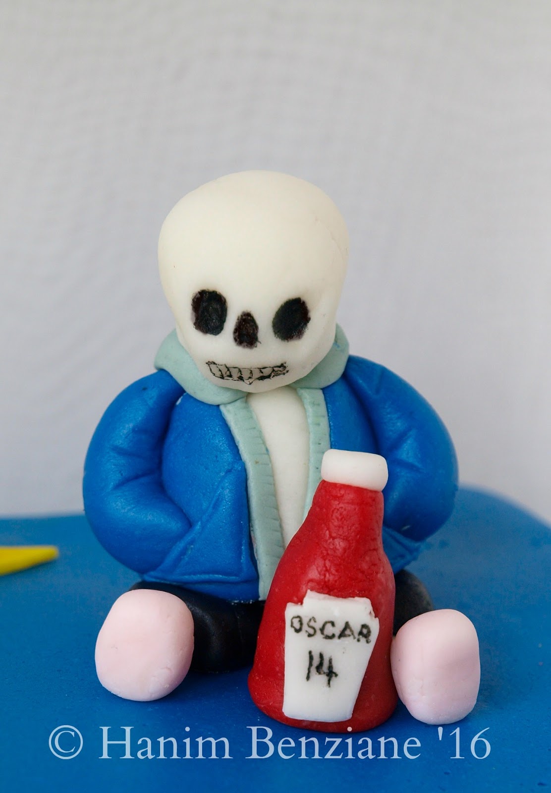 League of Legends and Sans Undertale Themed Cake