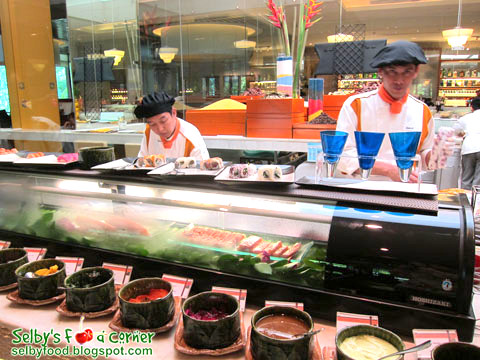 Selby's Food Corner: Buffet at Satoo, Shangri-La Hotel, Jakarta