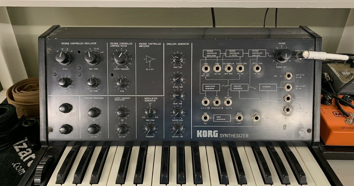 MATRIXSYNTH: Korg MS10 Vintage Synth