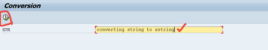 TECHSAP : Conversions : XSTRING to STRING