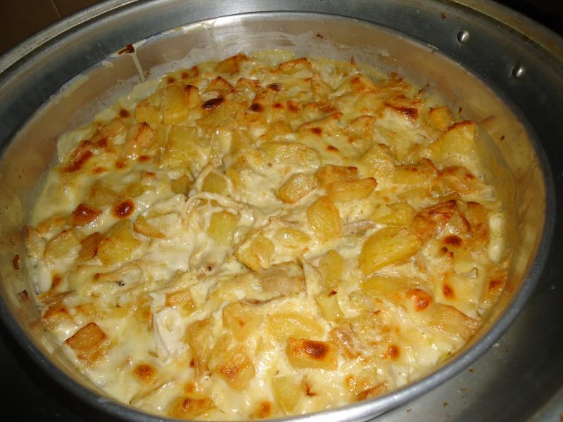 Receitas de Portugal: Receita de Frango com Natas e Bechamel