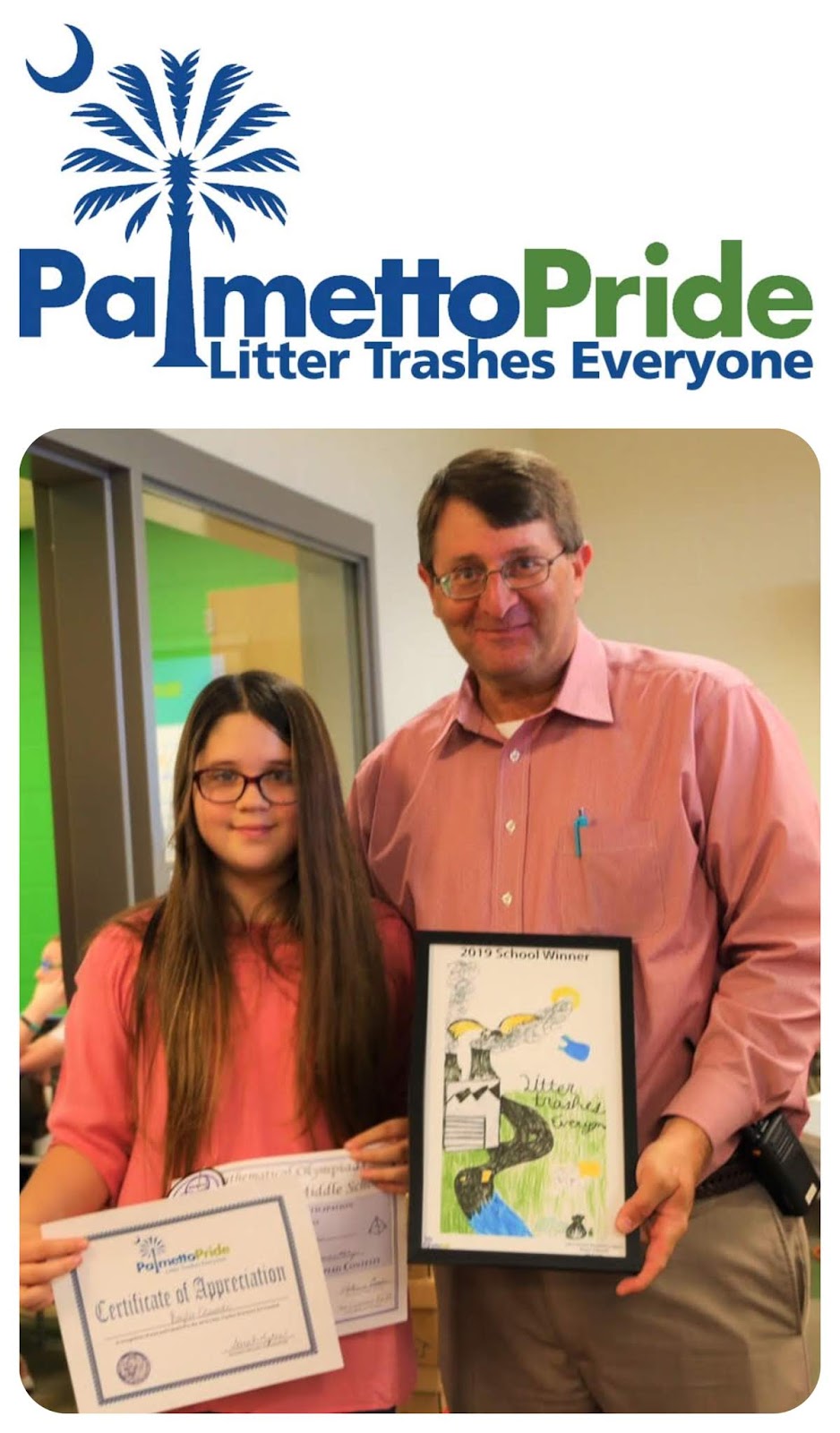 Lake Carolina Elementary Communigator: Palmetto Pride Art Contest