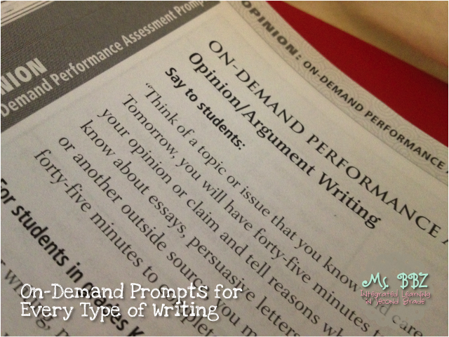 Ms. BBZ: Update: Getting Ready to Use Lucy Calkins Units of Study