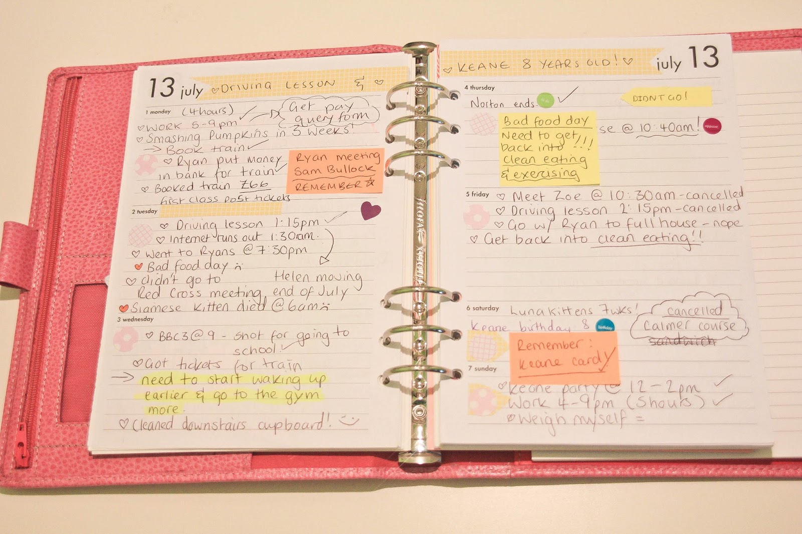 A blog about spreading the joys in life: How To Set-Up Your First Filofax