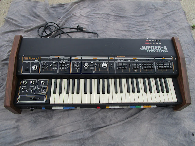 MATRIXSYNTH: Roland Jupiter 4 Compuphonic Synthesizer w/ CV & Gate Mods