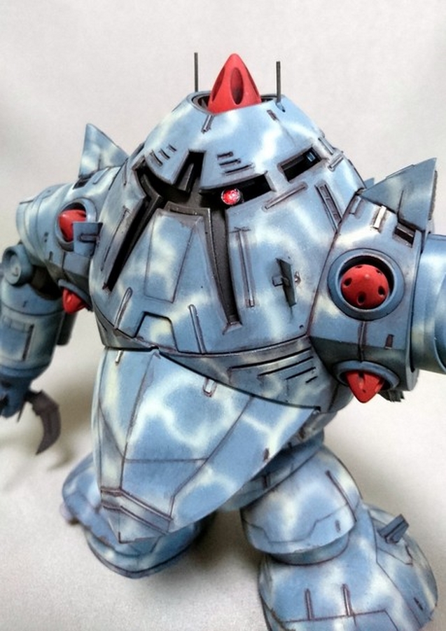 Custom Build: HGUC 1/144 MSN-10 Zock "Anti Ship System" [Water Ripple ...