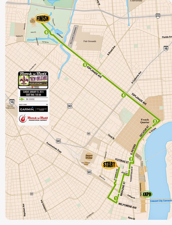 Announcing Rock n Roll Marathon New Orleans 10K Discount Code | I Run ...