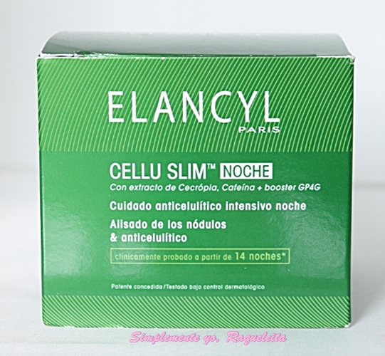 Cellu Slim Noche de Elancyl Activa la Eliminación de la Grasa Mientras ...
