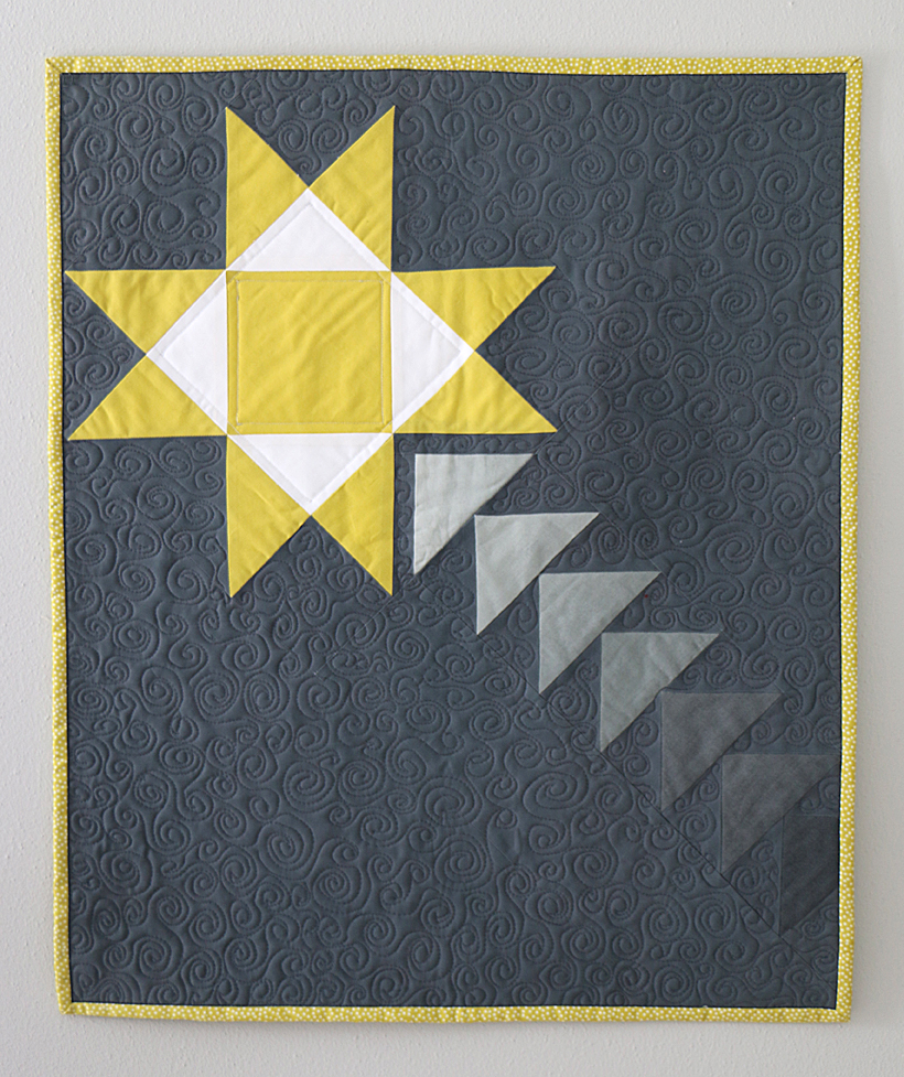 Shooting Star Mini Quilt - New Pattern Now Available and On Sale ...