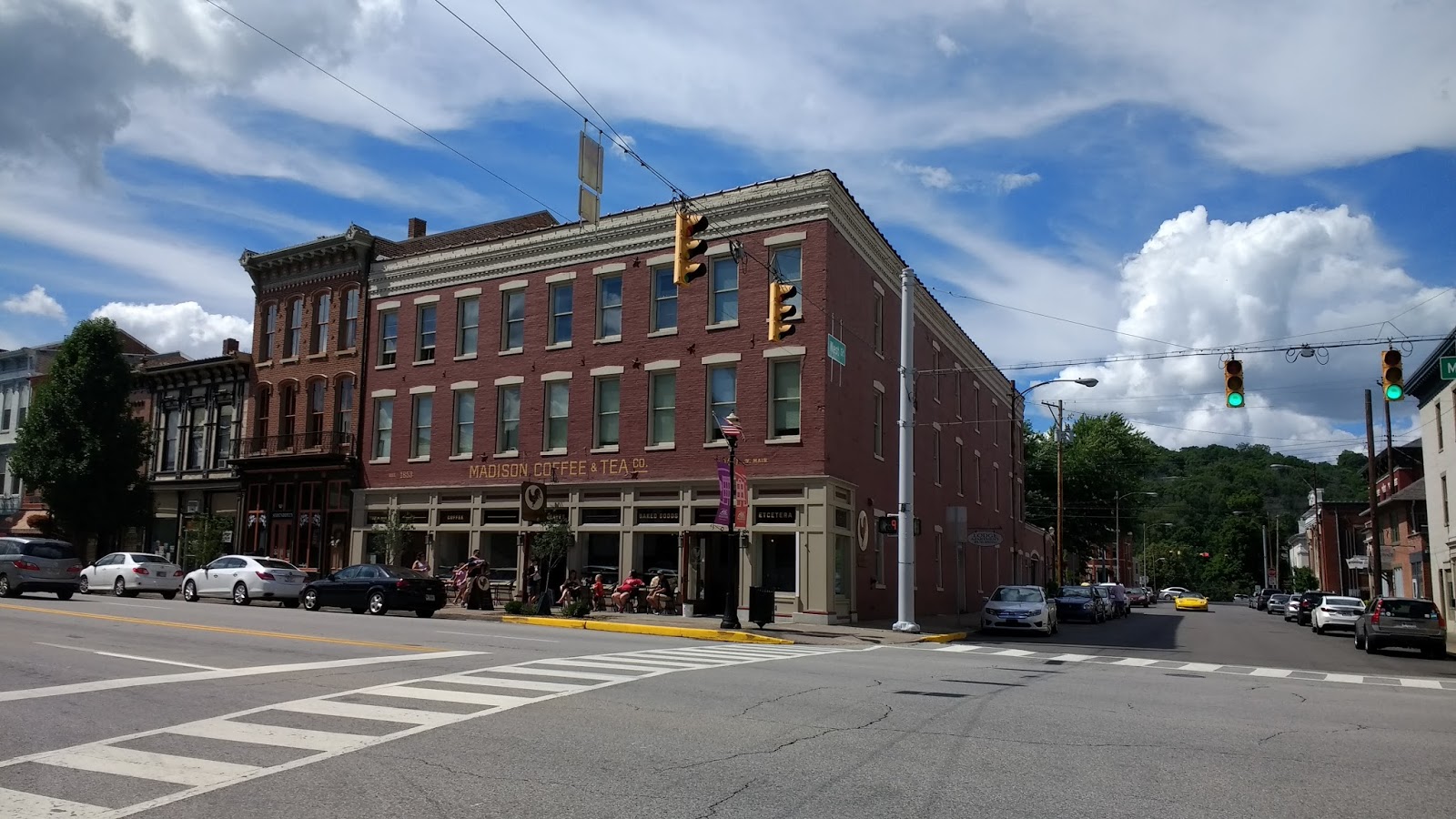 Kentucky Travels: The Red Roaster Coffee and Eatery in Madison Indiana