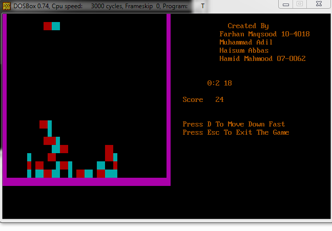 Web and Software Development (Programming Help): Tetris Assembly ...