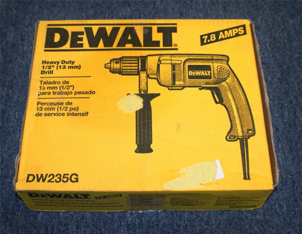 DeWALT HEAVY DUTY 1/2" DRILL MODEL DW235G ~ Gold Crafters Exchange