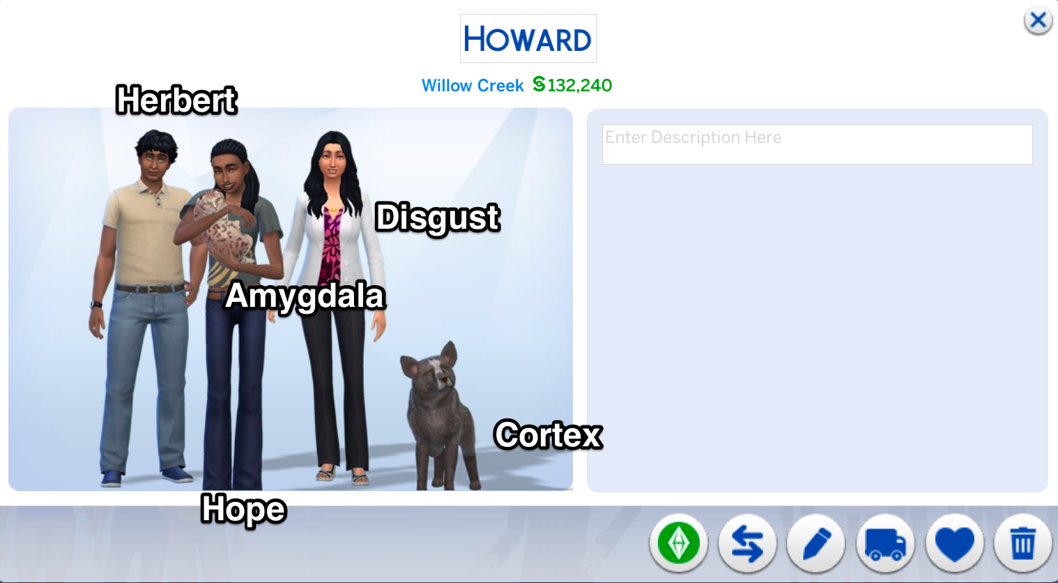 Tranquility Creek: A Sims 4 Prosperity Challenge: Howard 1: Round 18