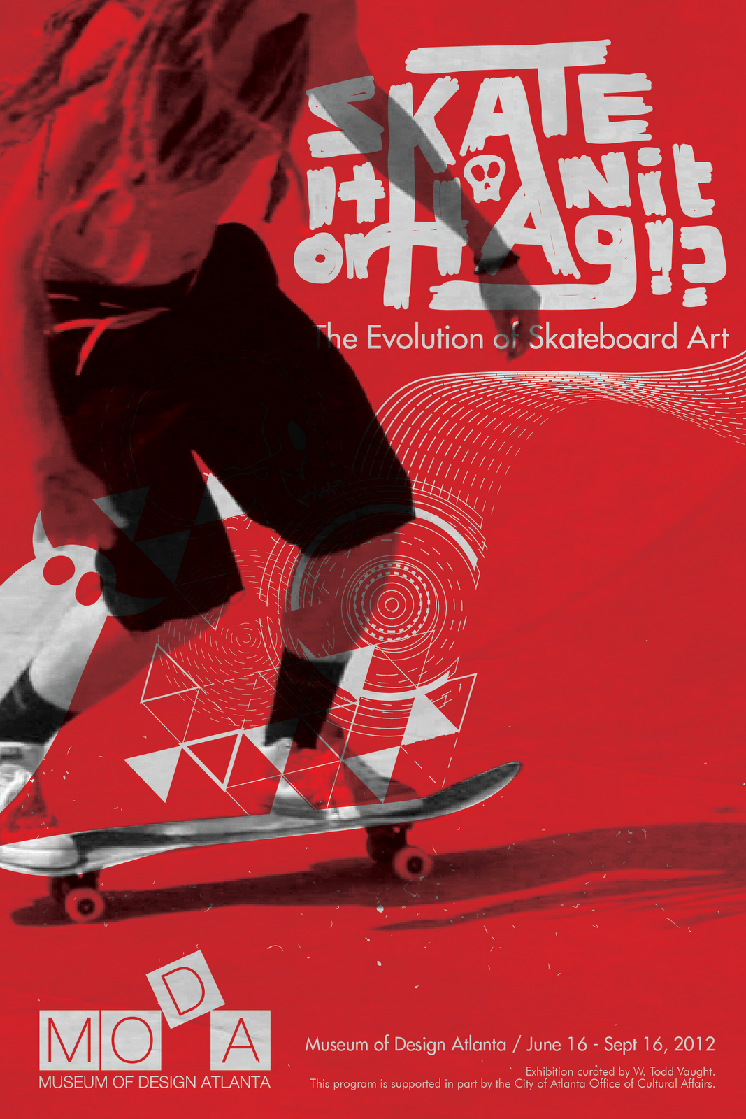 debush.: sweet paint ad + skate posters