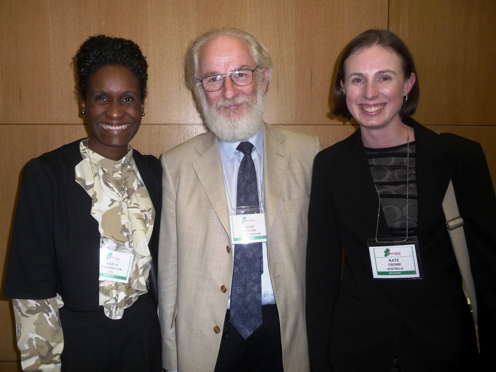 Speaking my languages: David Crystal receives honours of ICPLA