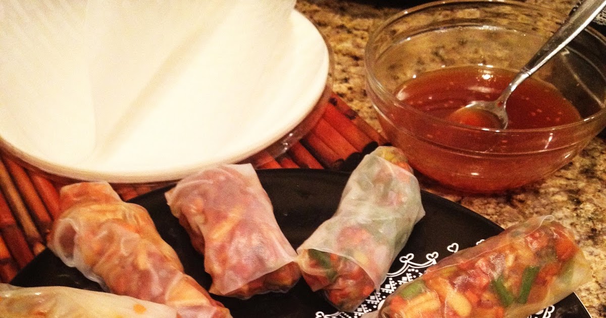Eatomaniac :): Rice Paper Spring Rolls
