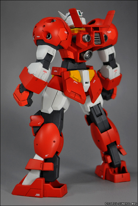 HG 1/144 Gundam AGE-1T Titus Red body color scheme painted build by ...