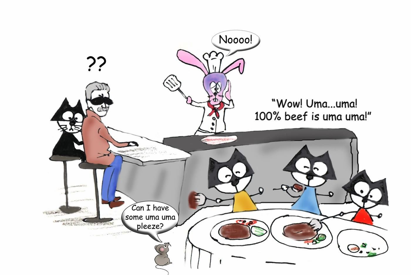 THE ADVENTURES OF CATMAN (And his friends): LEARNING JAPANESE