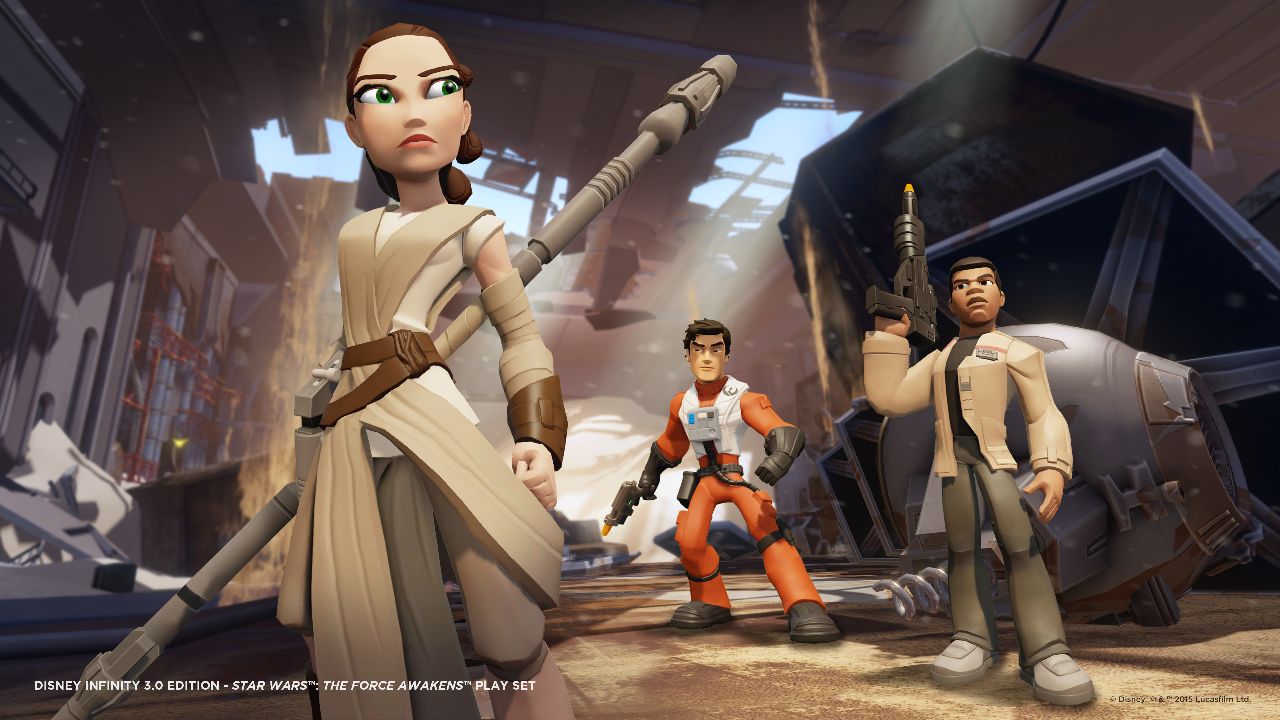 STAR WARS: THE FORCE AWAKENS Disney Infinity 3.0 Video Game Figures and ...