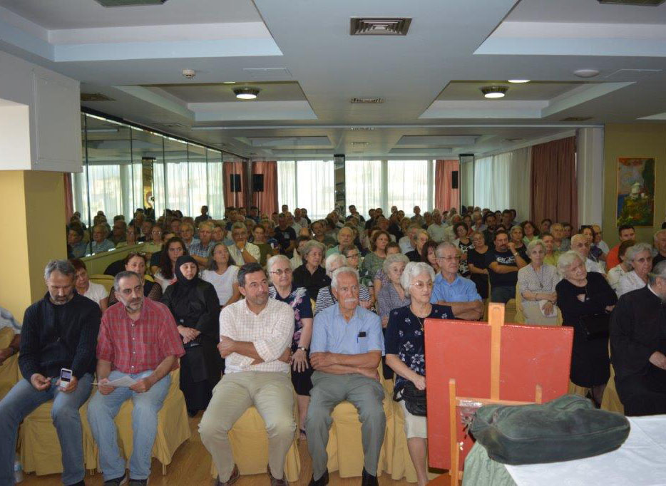 ΑΓΩΝΑΣ ΑΓΩΝΙΖΟΜΕΝΩΝ ΟΡΘΟΔΟΞΩΝ ΧΡΙΣΤΙΑΝΩΝ: ΟΜΙΛΙΑ του π. Σάββα στη ...