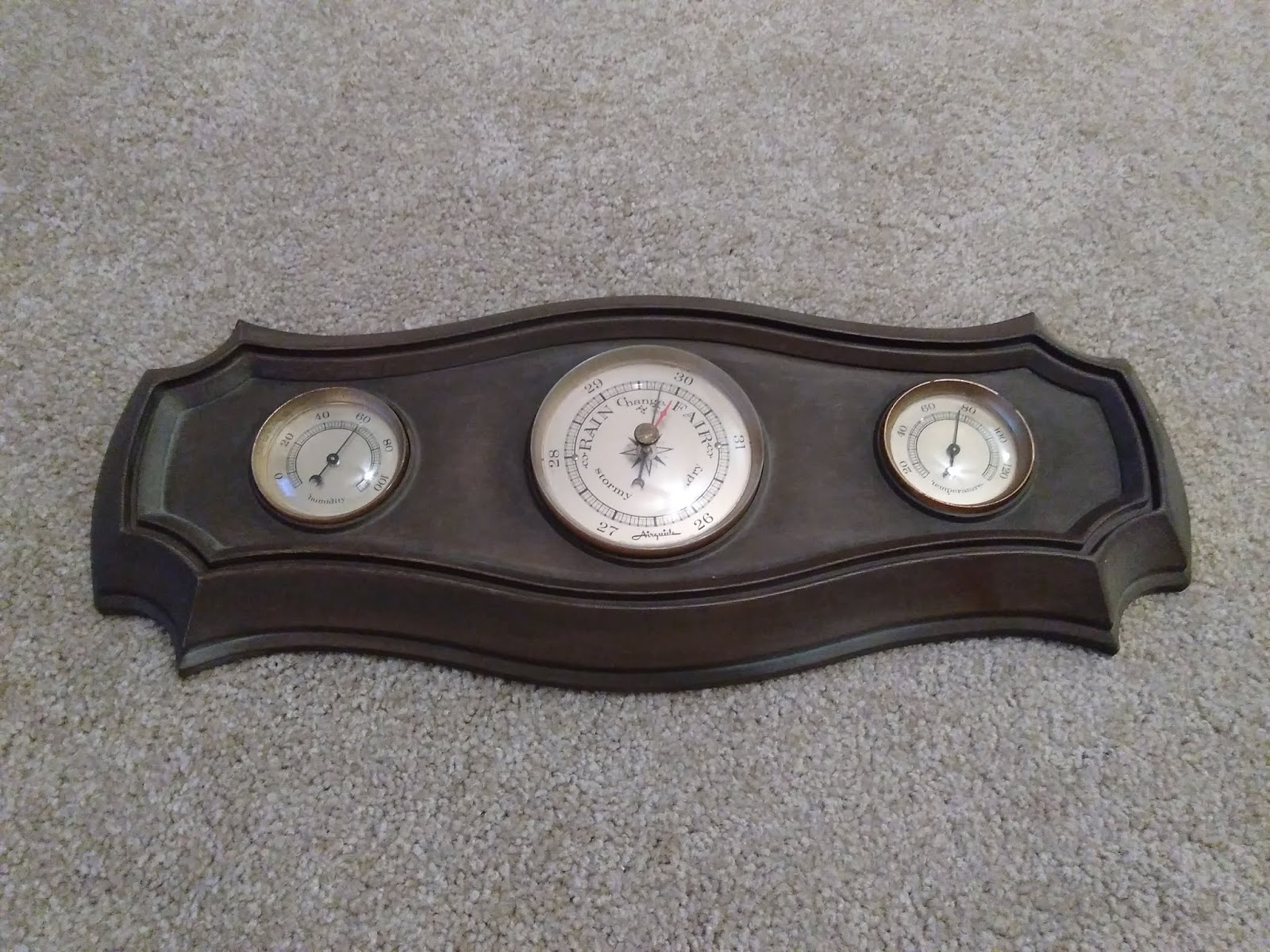 How to steampunk an old weather station