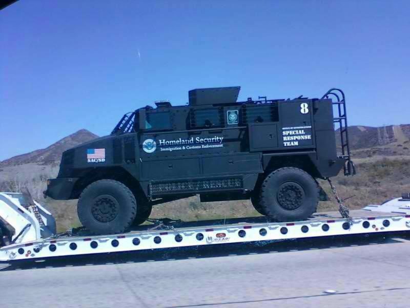 Why are IED/Mine Resistant Vehicles Being Deployed Within U.S ...