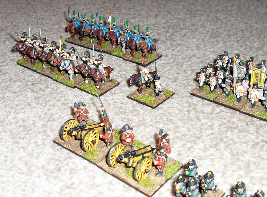 Too Much Lead: Austrian Cavalry Masses