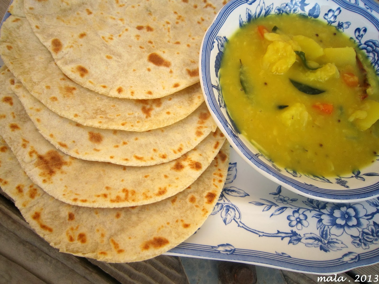 journey to simplicity: chapati dan kuah dhal