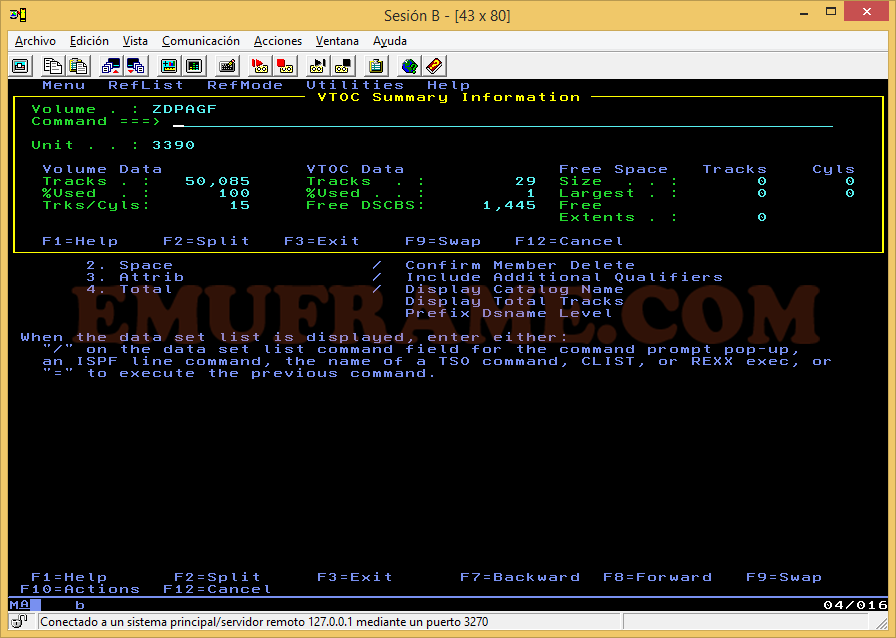 Criação de discos no Hercules ~ Hercules & Mainframe
