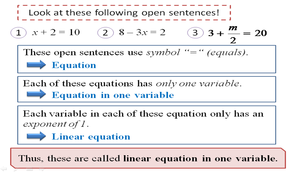 beladina27: LINEAR EQUATIONS AND INEQUALITIES IN ONE VARIABLE (LEOV & LIOV)