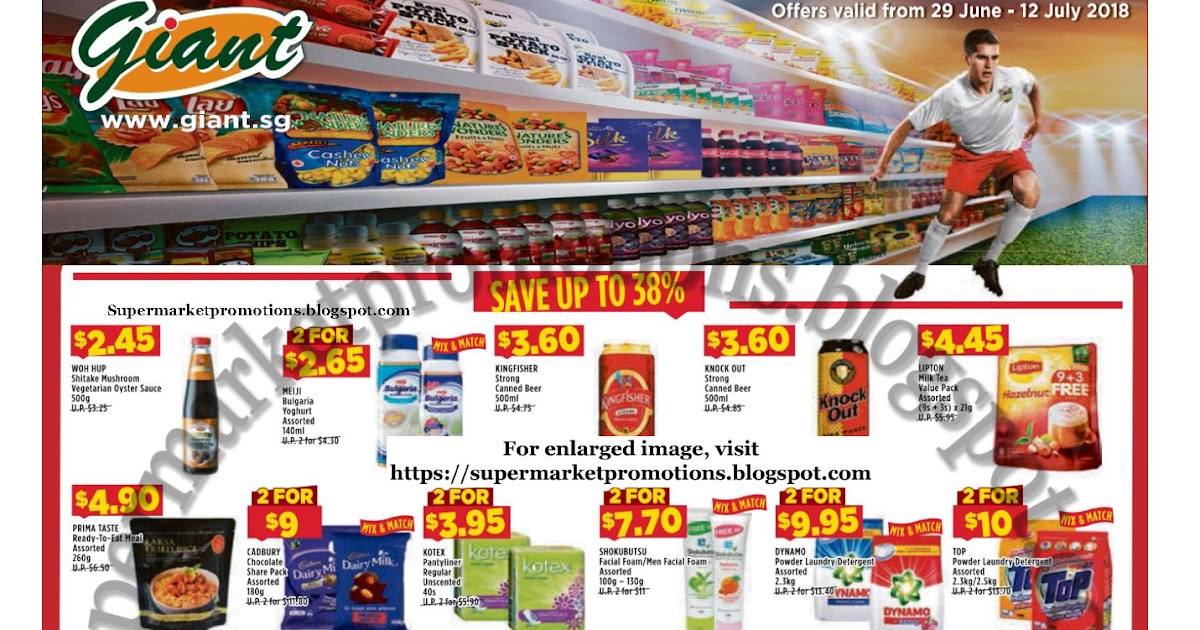 Giant Promotion 29 June - 12 July 2018 ~ Supermarket Promotions