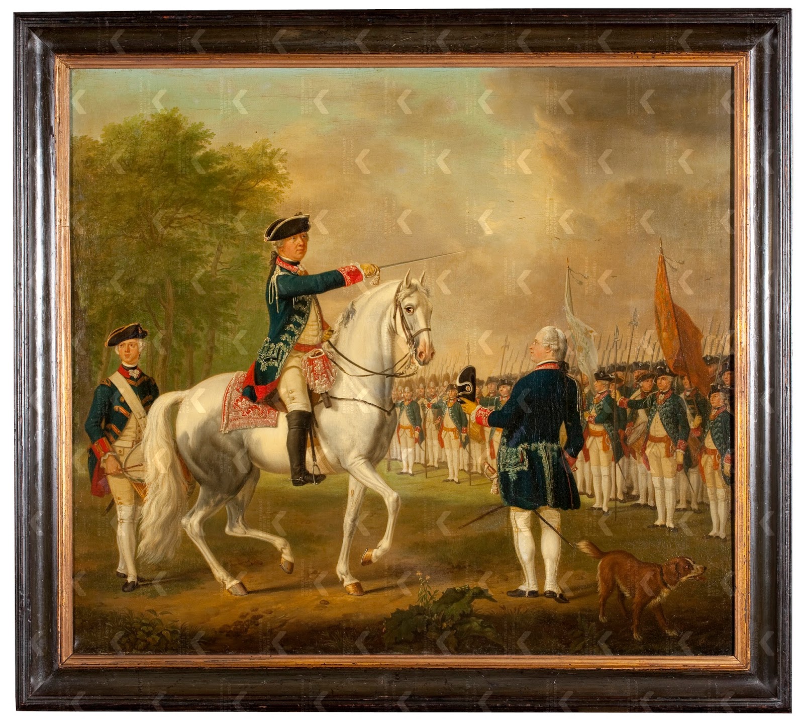 ÇA IRA: Dutch infantry flags (1) Flag Dutch Guard (Hollandse Garde ...