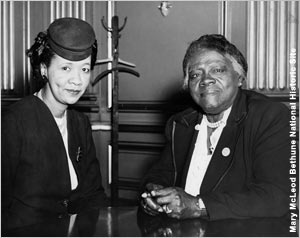 MARY MACLEOD BETHUNE: THE ONLY BLACK WOMAN PRESENT AT THE FORMATION OF ...
