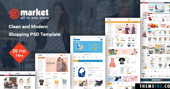 Nash Todd eMarket - Modern Multi-Purpose eCommerce PSD Template ...