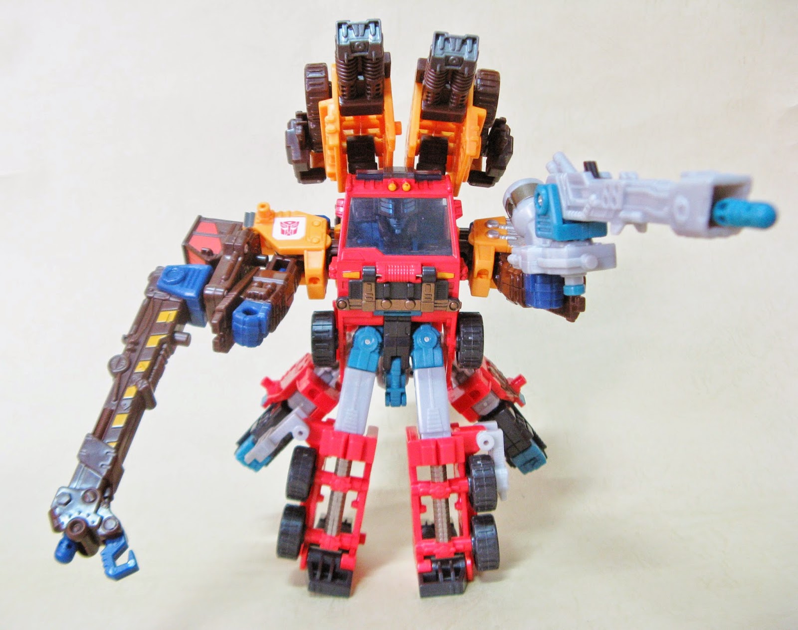 TRANSFORMERS SUPERLINK SC-21 INFERNO VOLT變形金剛能量源之戰SC-21火地獄伏特